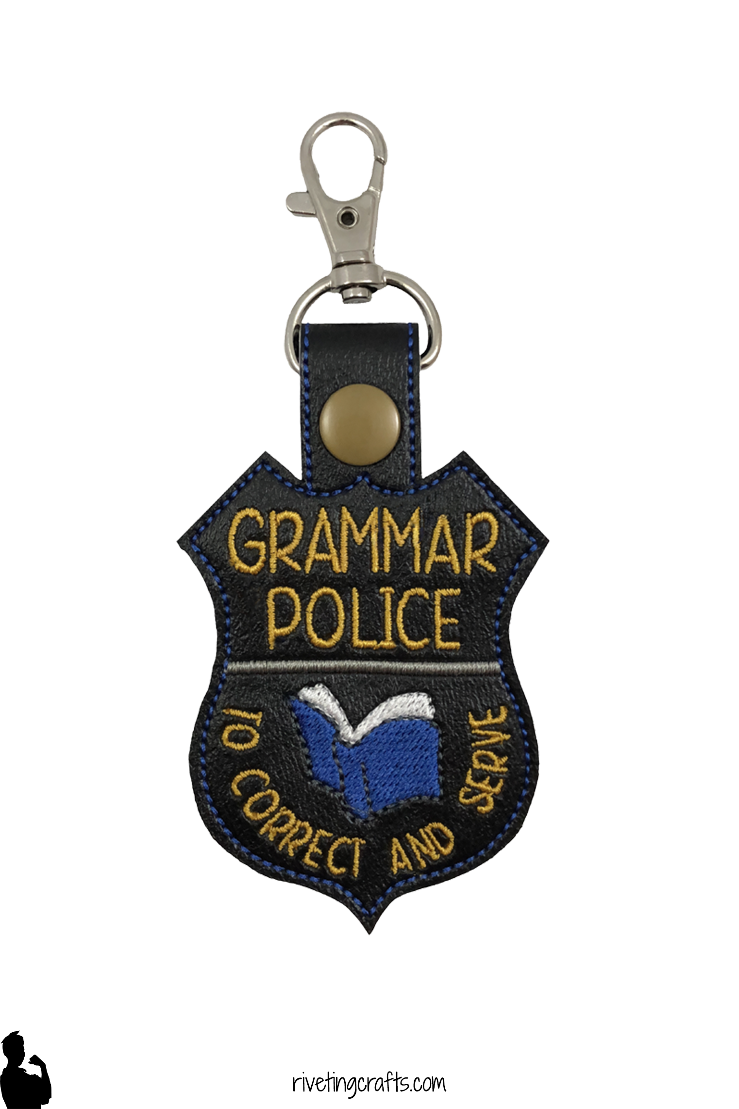 Keys, Tags, Attitude - Keychains & Bag Tags – Riveting Crafts
